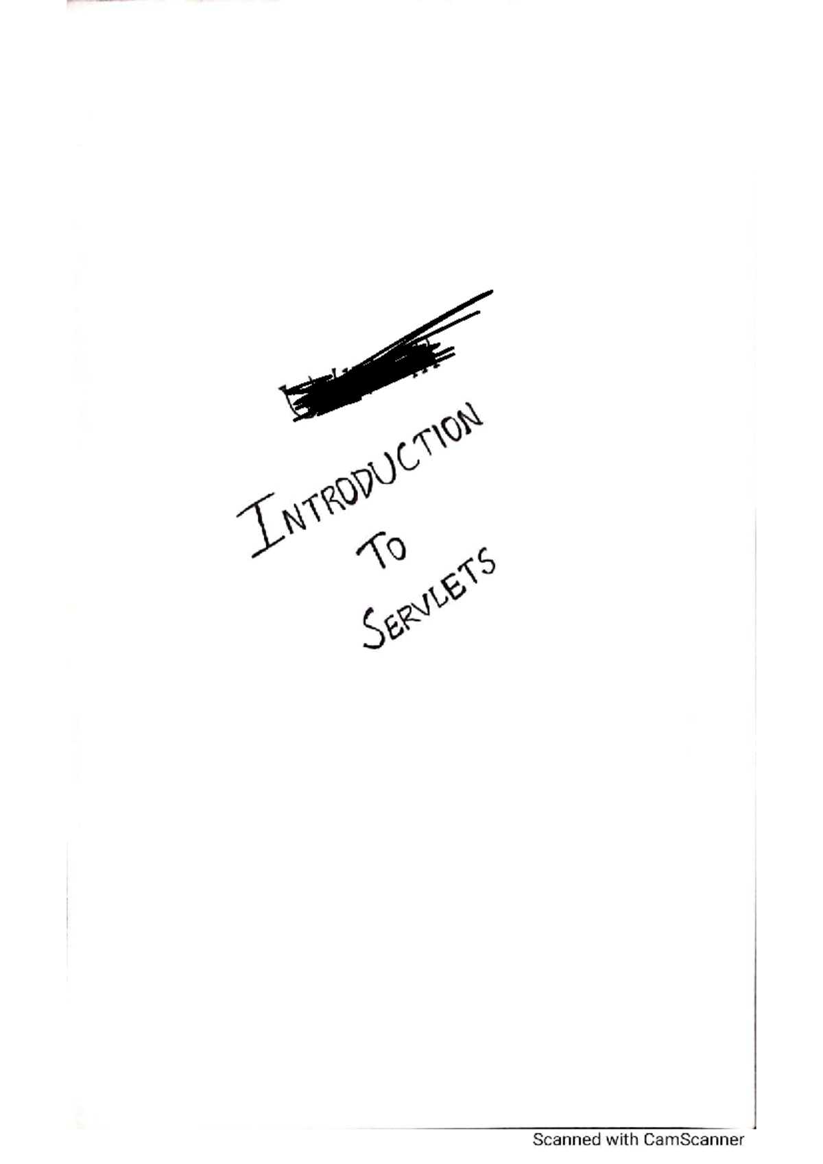 Servelet & JDBC - Operating system , B.tech - Studocu