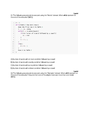 Python Week 1 Graded Assignment Solution - Week-1, Graded This document has questions. Statement ...