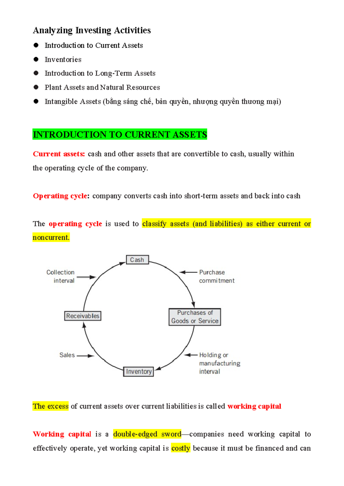 Chapter 4 - ... - Analyzing Investing Activities Introduction to ...