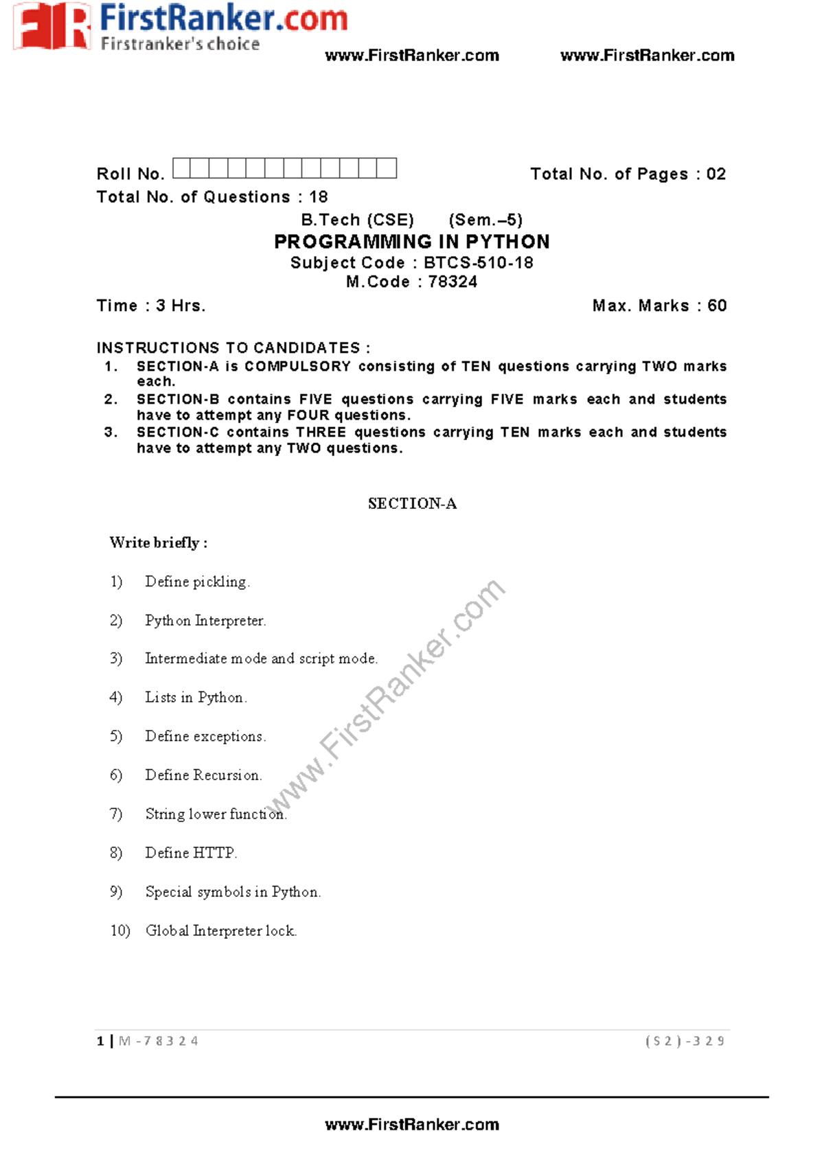 Frd A260621 A1429576 First Ranker - FirstRanker 1 | M - 7 8 3 2 4 ( S 2 ...