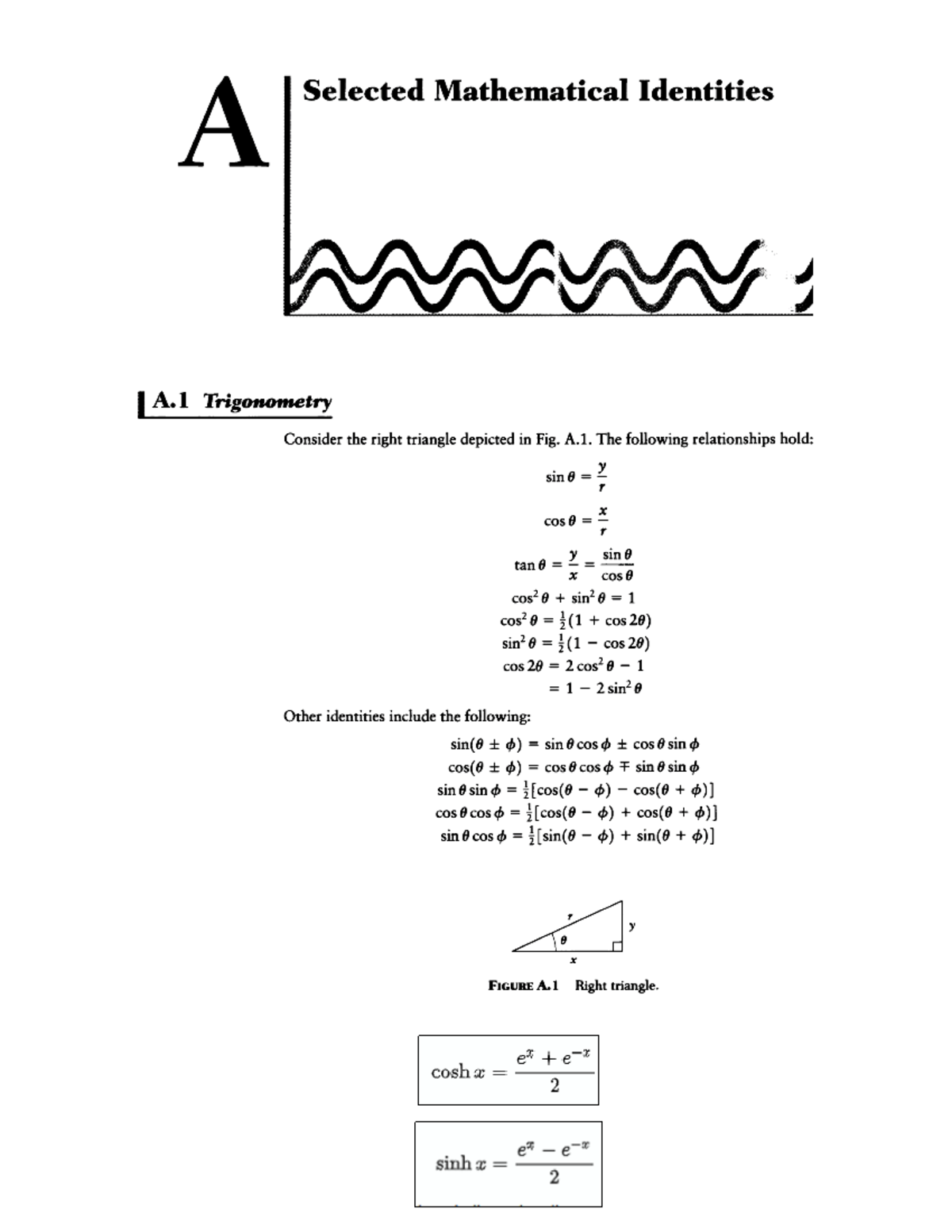 Selected Mathematical Identities - Digital System I - Studocu