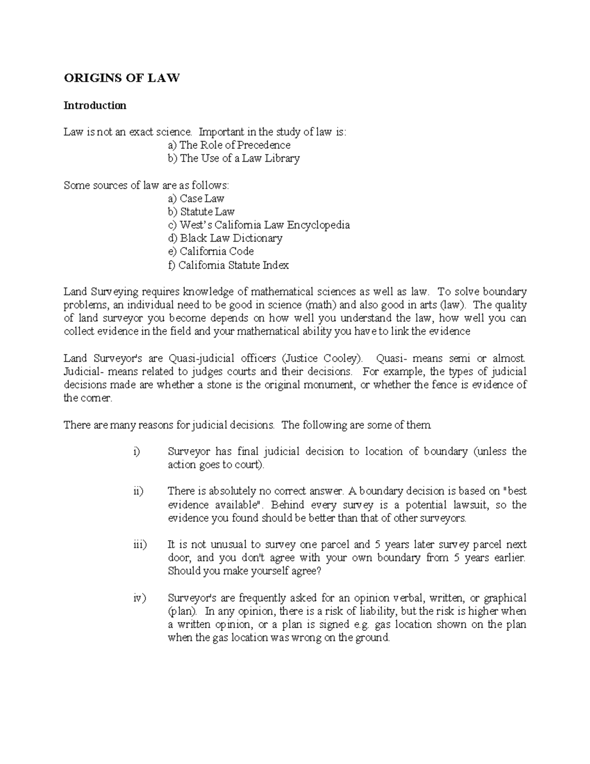 The origins of law - where law originates - ORIGINS OF LAW Introduction ...