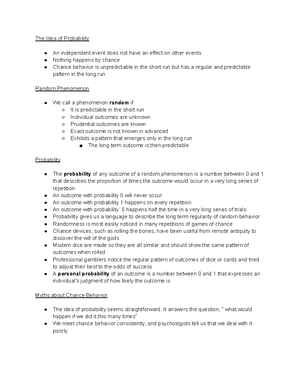 Chapter 1 Guided Notes - CHAPTER 1: WHERE DO DATA COME FROM? What is ...
