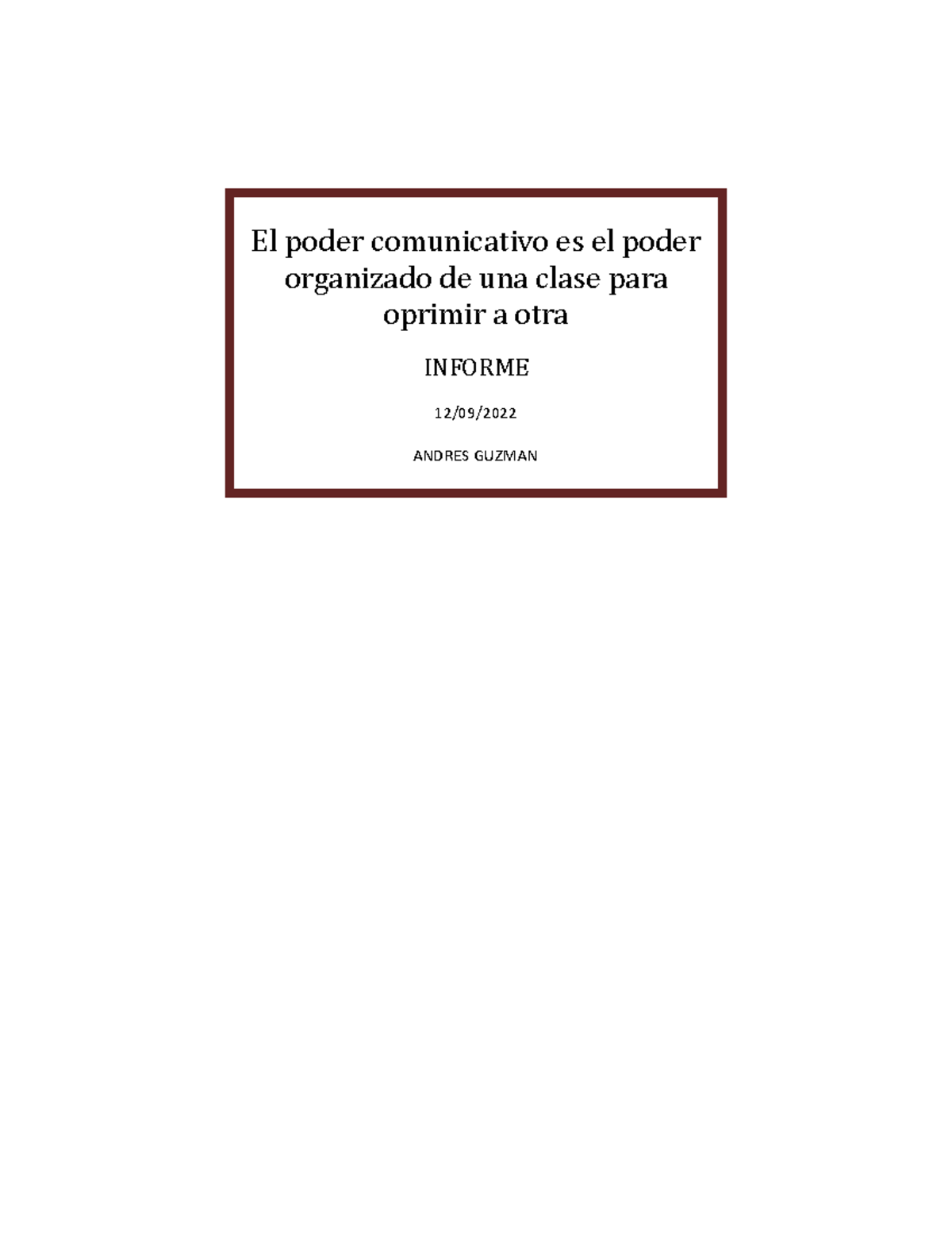 Informe Manipulacion 2022 - El poder comunicativo es el poder ...