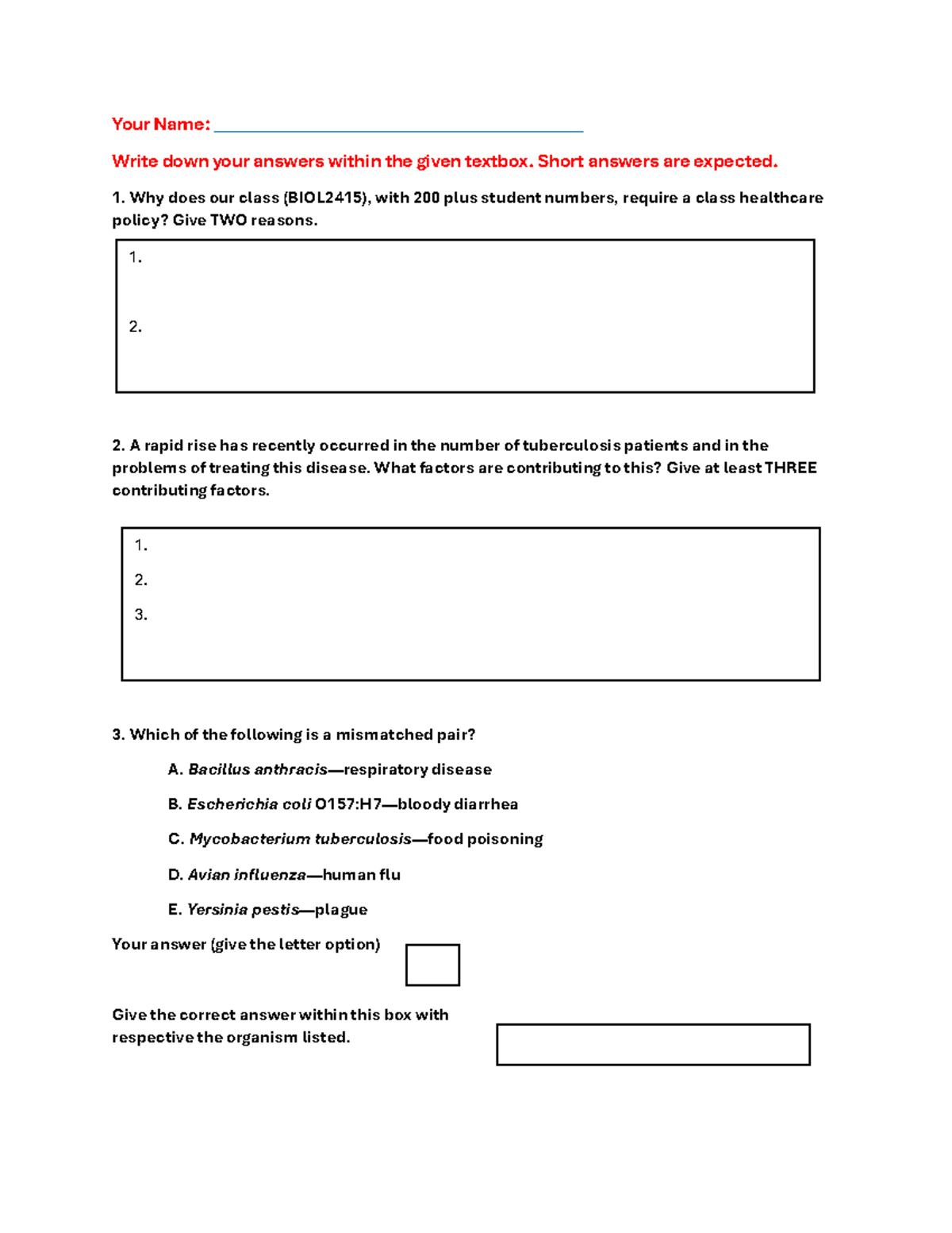 Assignment 1 BIOL 2415 F24 - Your Name ...