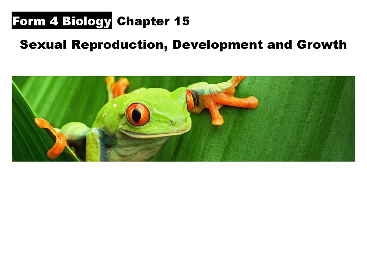 Biology Exam Training Form 4 Book 1 Chapter 15 Answer 2023 - Form 4 ...