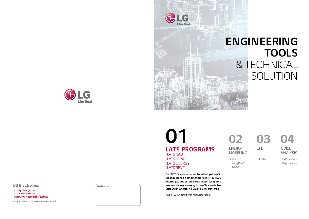 LATS Engineering Tools Leaflet - 01 LATS PROGRAMS · LATS CAD · LATS ...