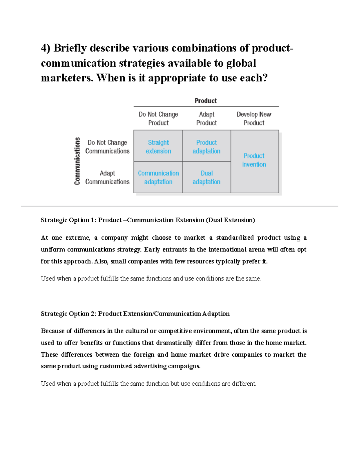 IM-Tutorial 8 (Q4) - Tutorial - 4) Briefly describe various ...