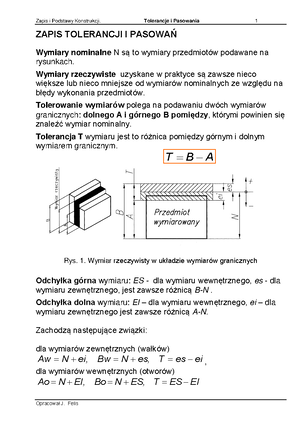 Oznaczanie chropowatosci materaily pomocnicze - Chropowatość ...