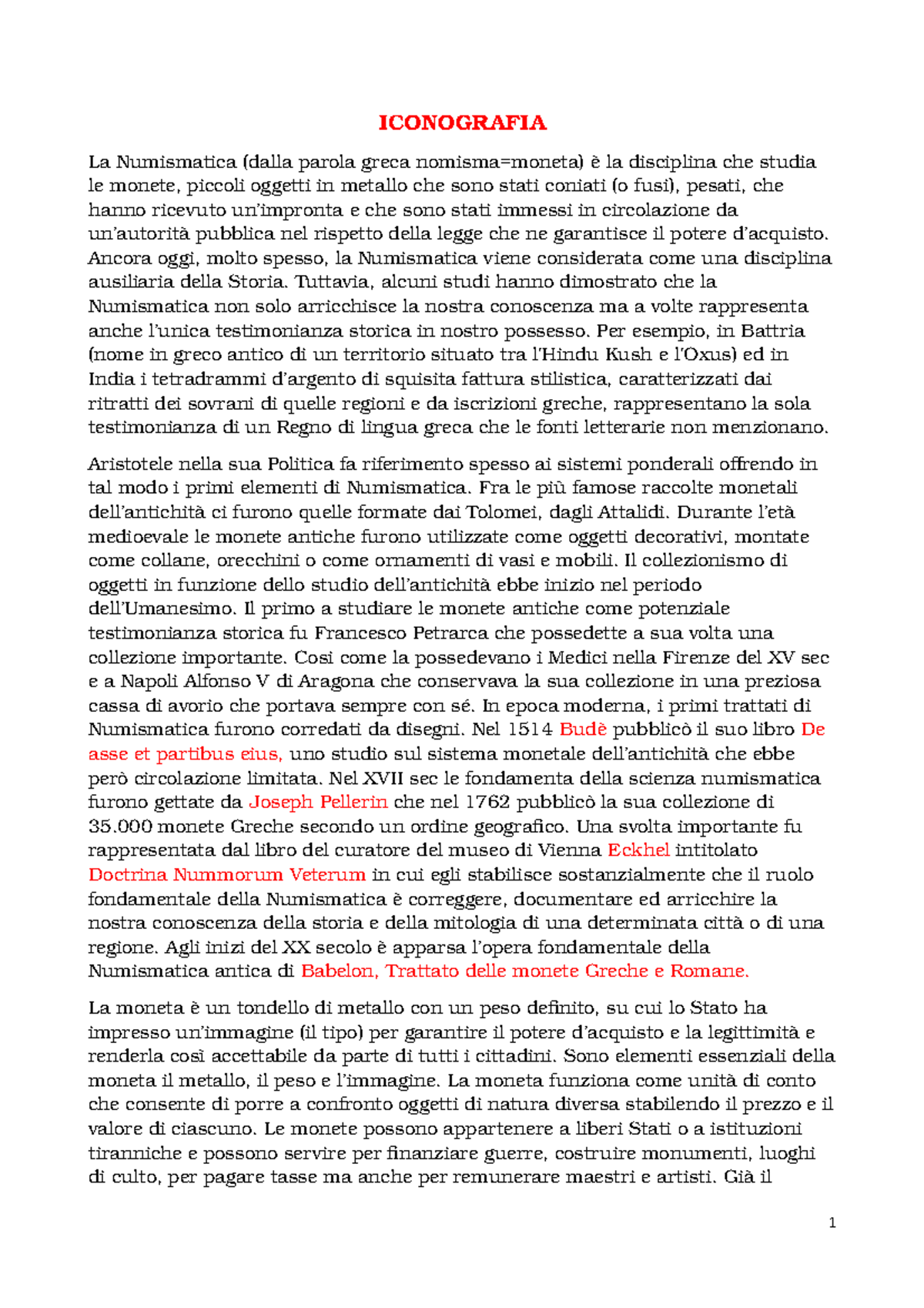 Iconografia e Storia della Moneta Antica - ICONOGRAFIA La Numismatica ...