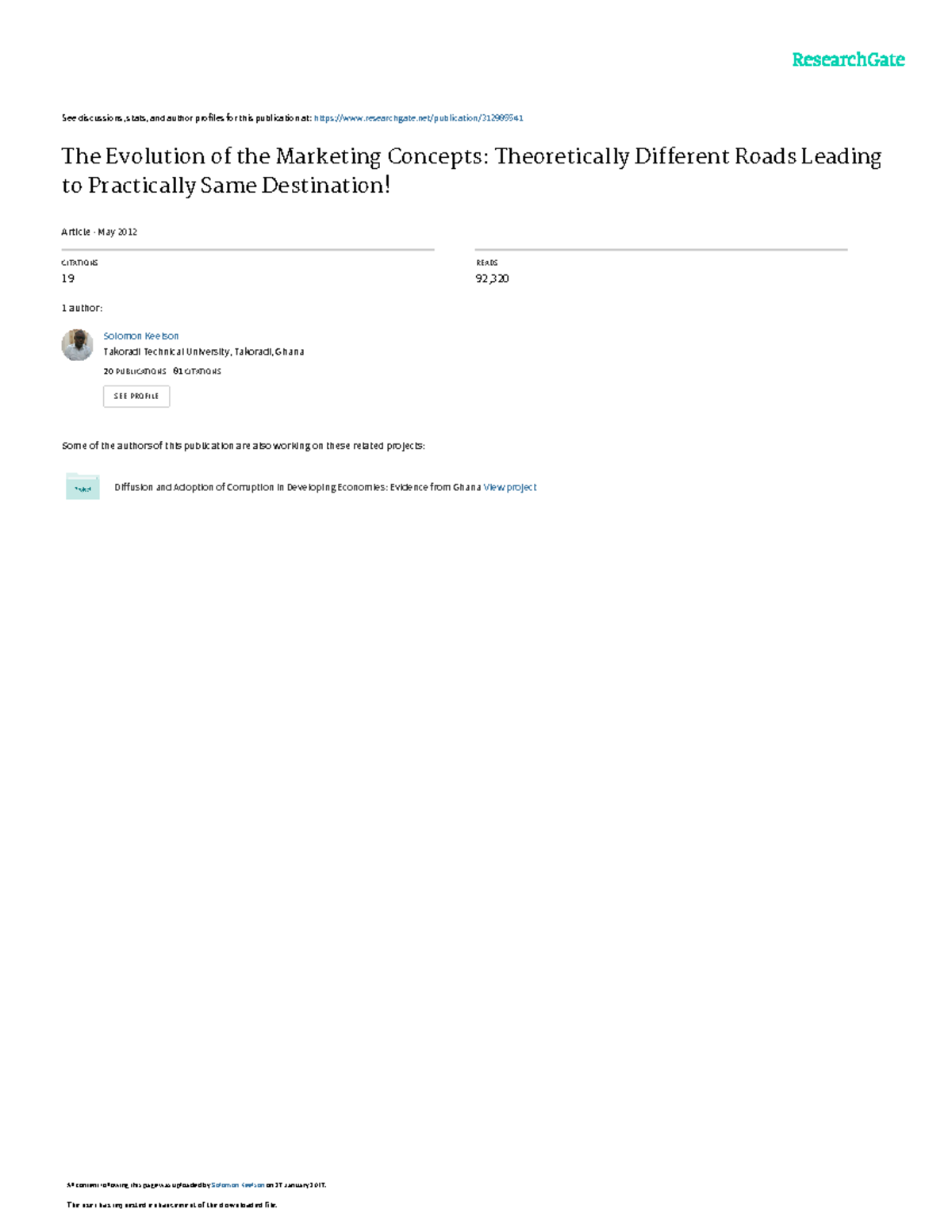 Keelson Mkt concept 2012 - See discussions, stats, and author profiles ...