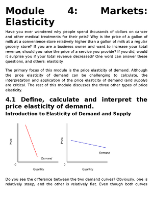 Module 7 Other market Failures - Module 7: Other Market Failures Market Failure: a situation in ...
