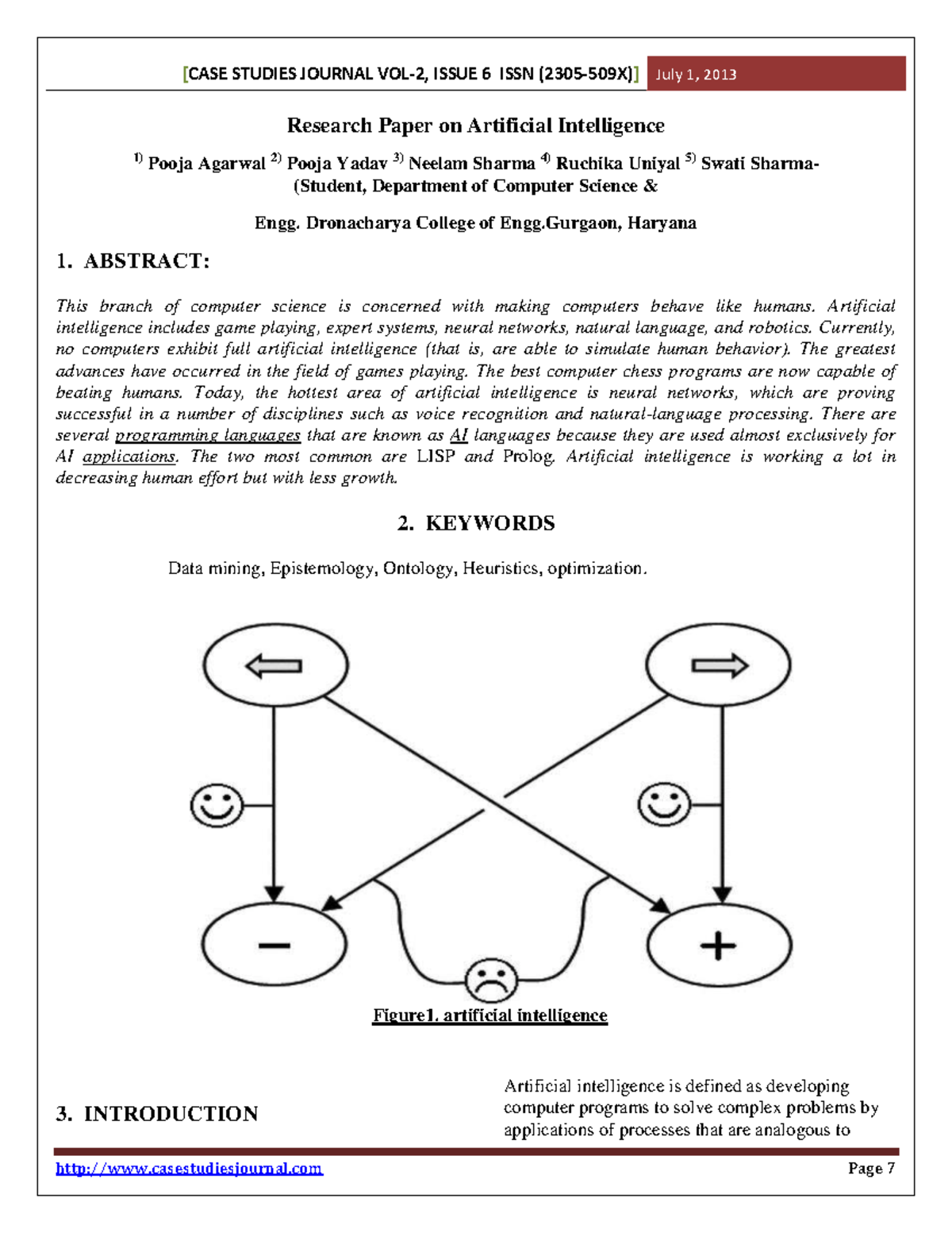 Research Paper on Artificial Intelligenc - Dronacharya College of Engg ...