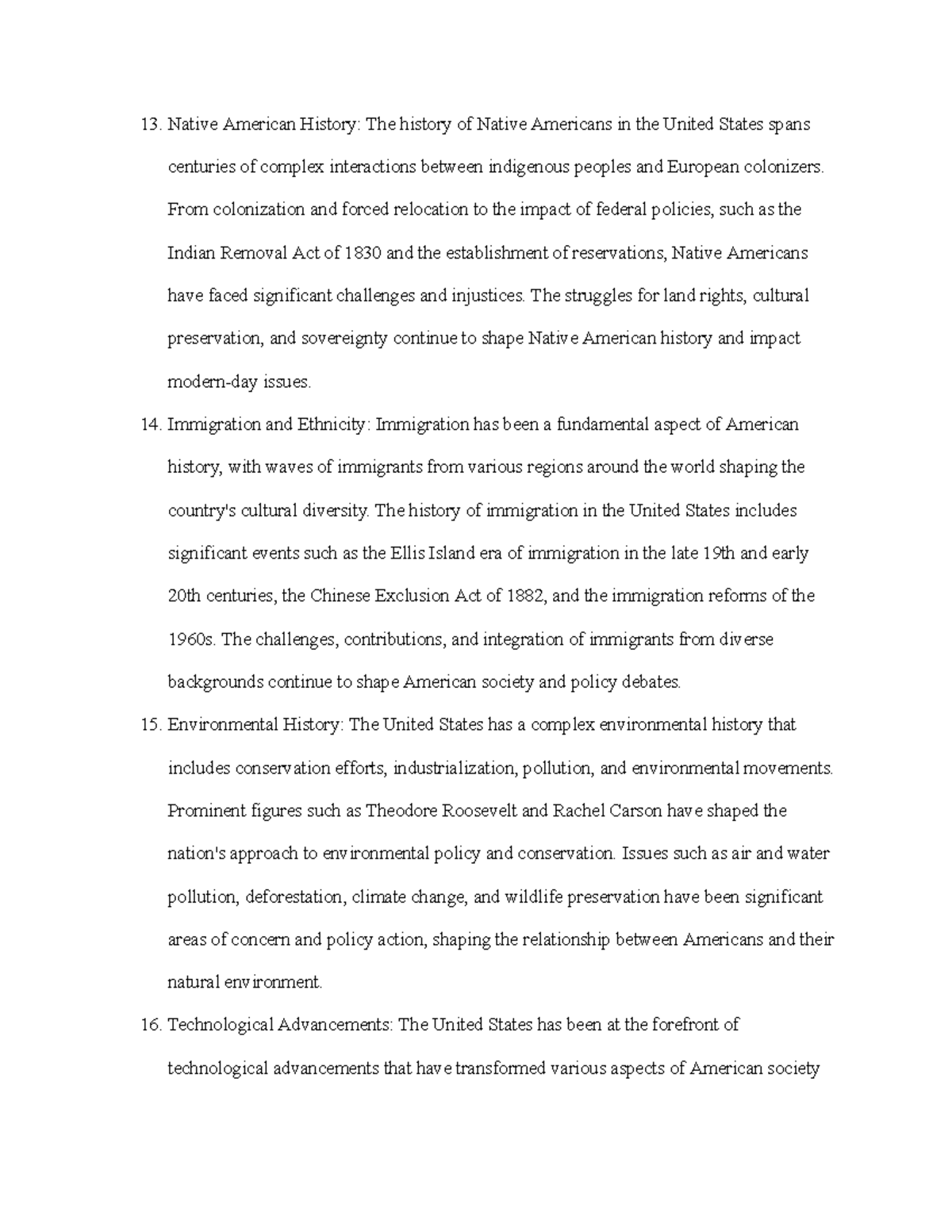 American history 3 - lecture notes - Native American History: The ...