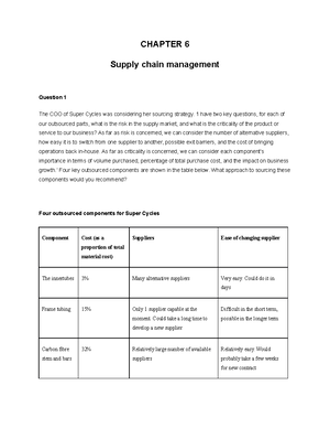 Operations Management Chapter 3 - What is product and service ...