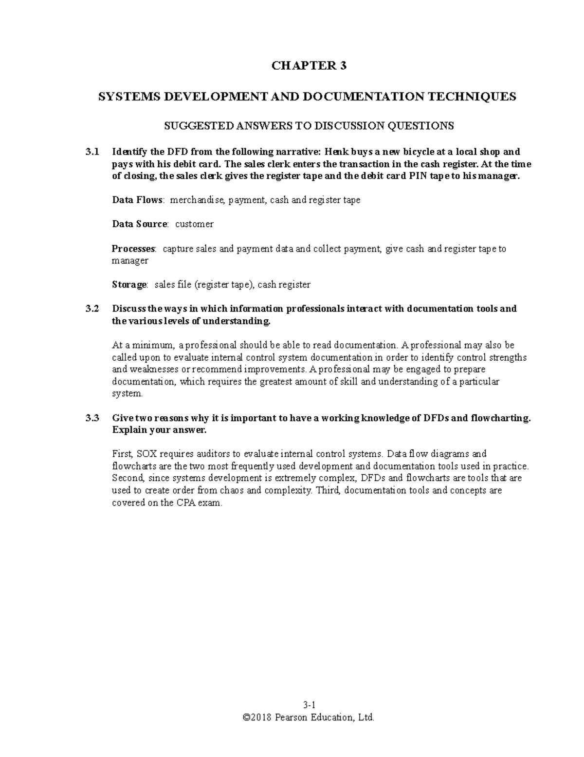 c - CHAPTER 3 SYSTEMS DEVELOPMENT AND DOCUMENTATION TECHNIQUES ...