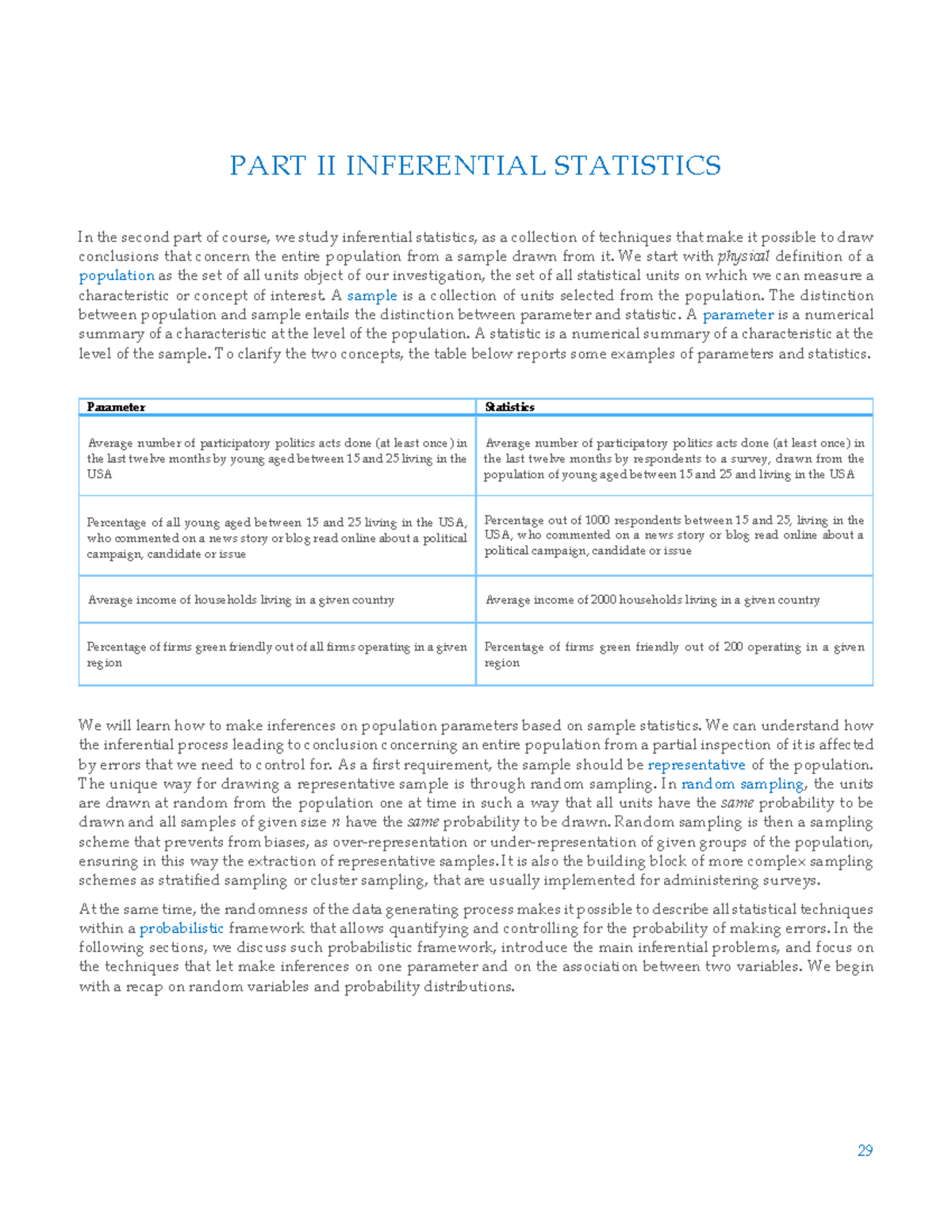 Part2 Inferential Statistics Part Ii Inferential Statistics In The Second Part Of Course We