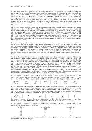 Math Set 1 - Math - Engineering and Data Analysis - Mapúa - Studocu