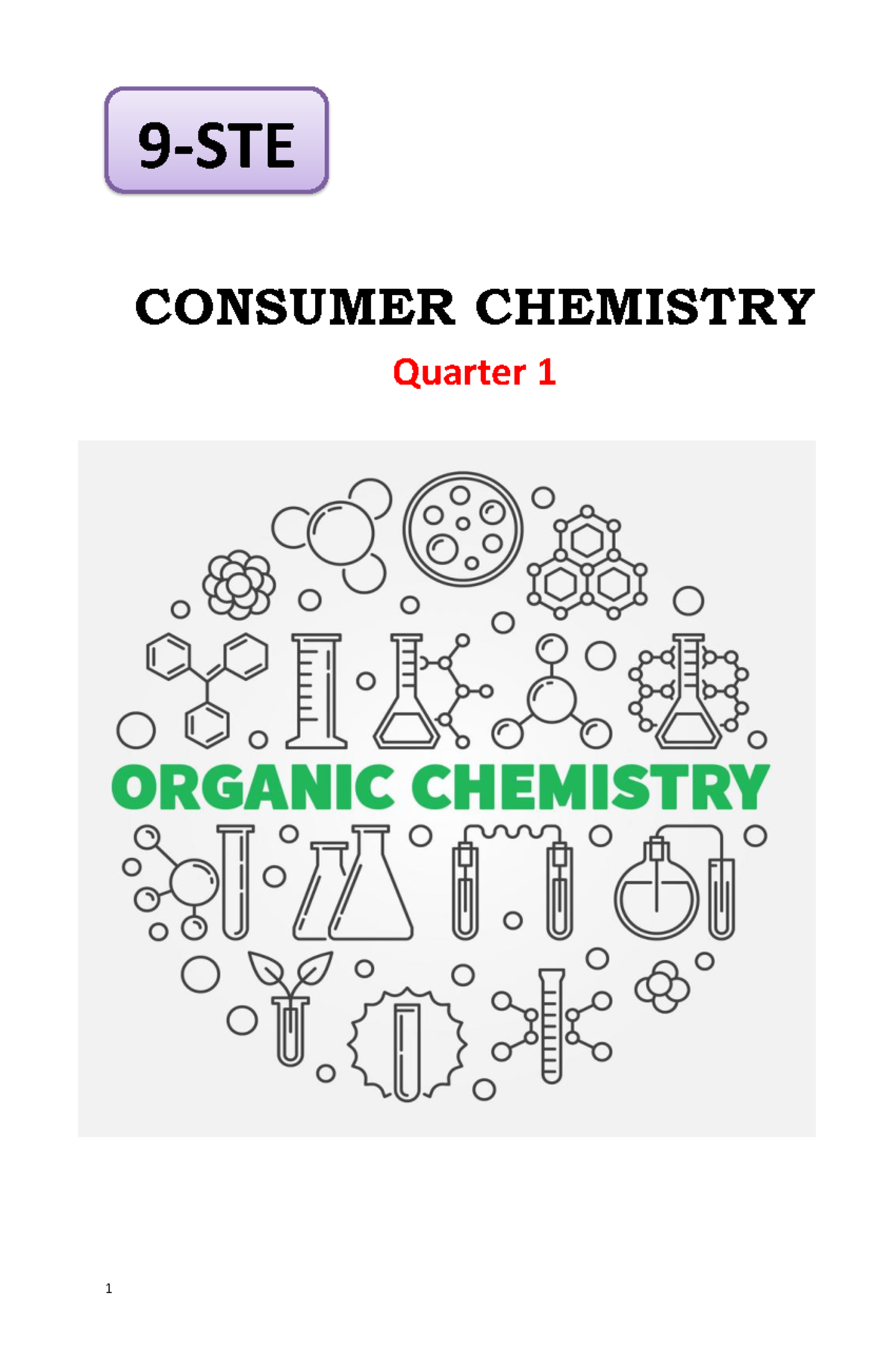 Consumer Chem Lecture Notes 1st quarter - CONSUMER CHEMISTRY Quarter 1 ...