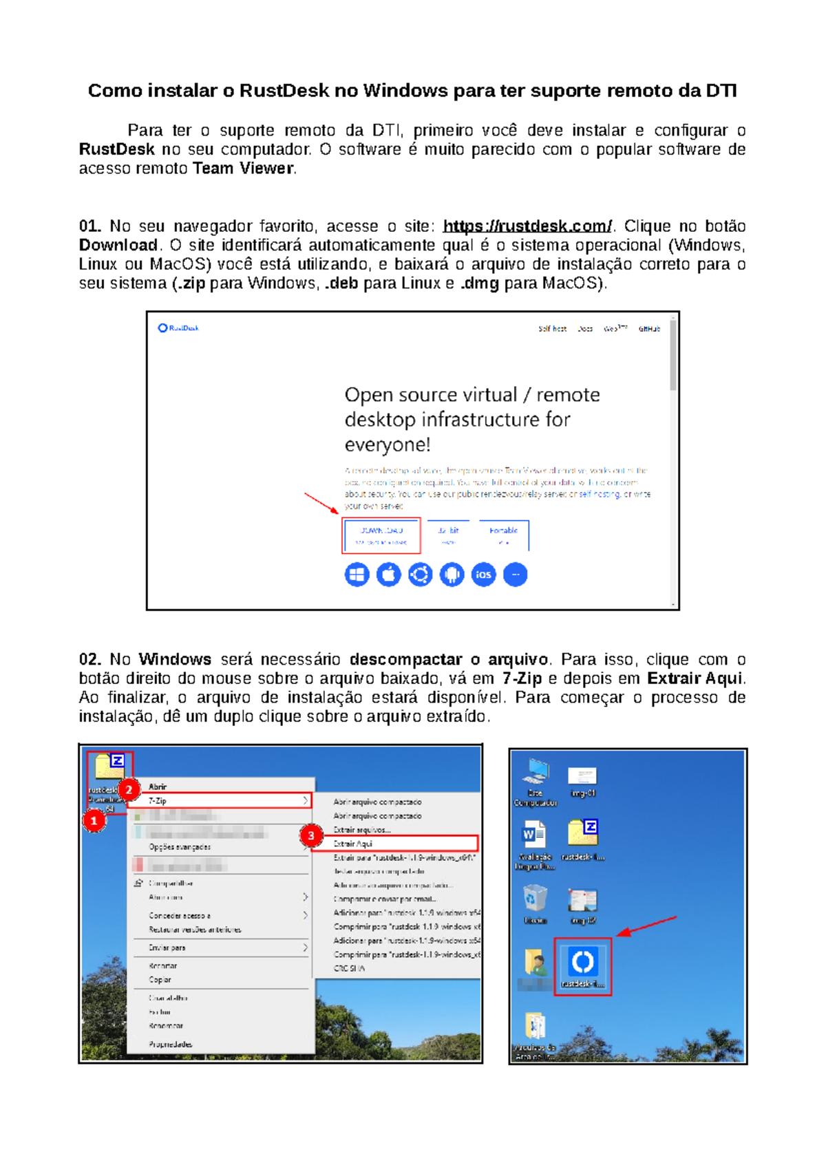 Instalacao do Rust Desk no Windows - Como instalar o RustDesk no ...