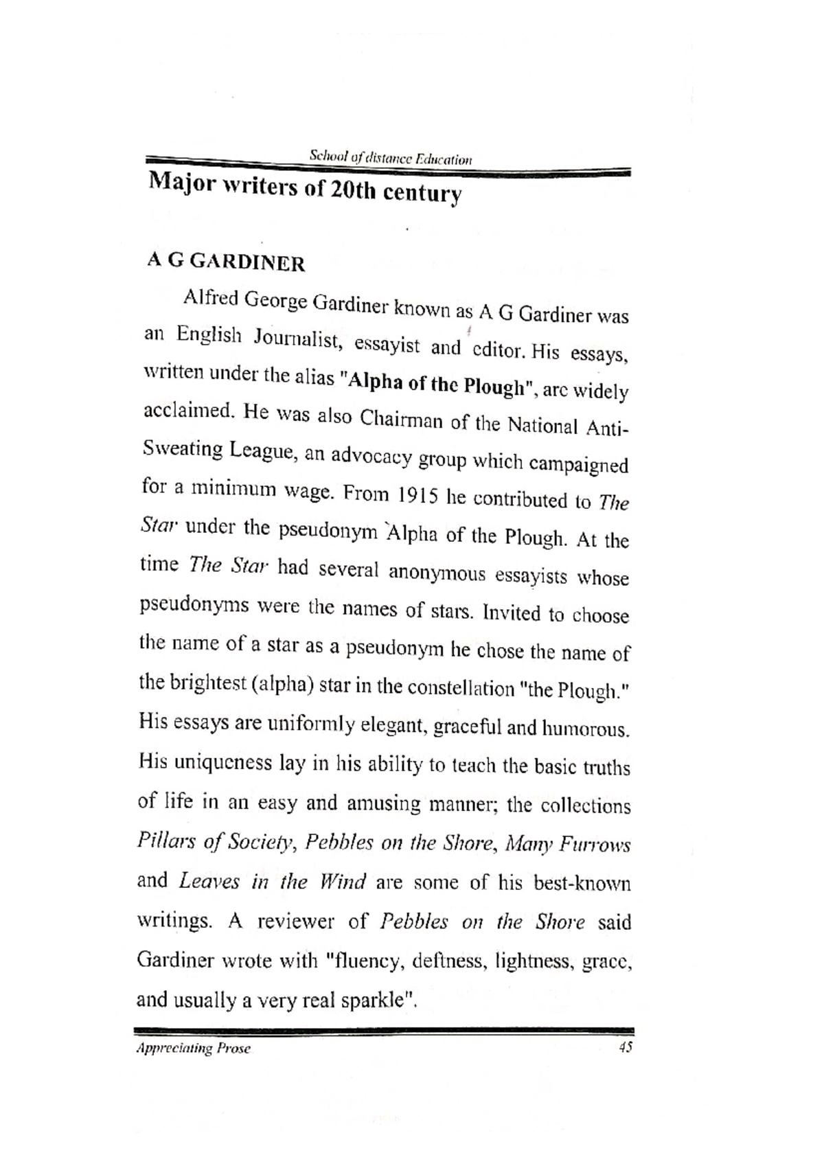 English grammar section -1 - B. A English language and literature - Studocu