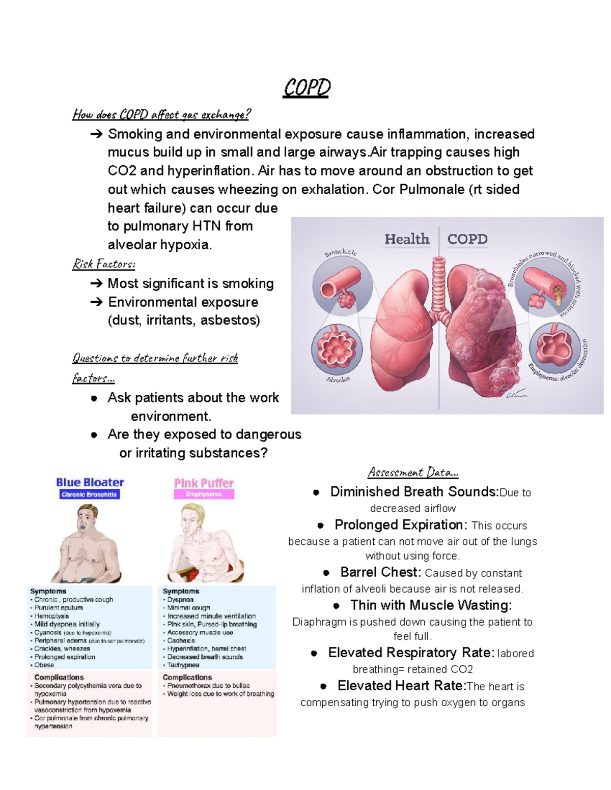 COPD - copd - CO How CO affc s eh? Smoking and environmental exposure ...