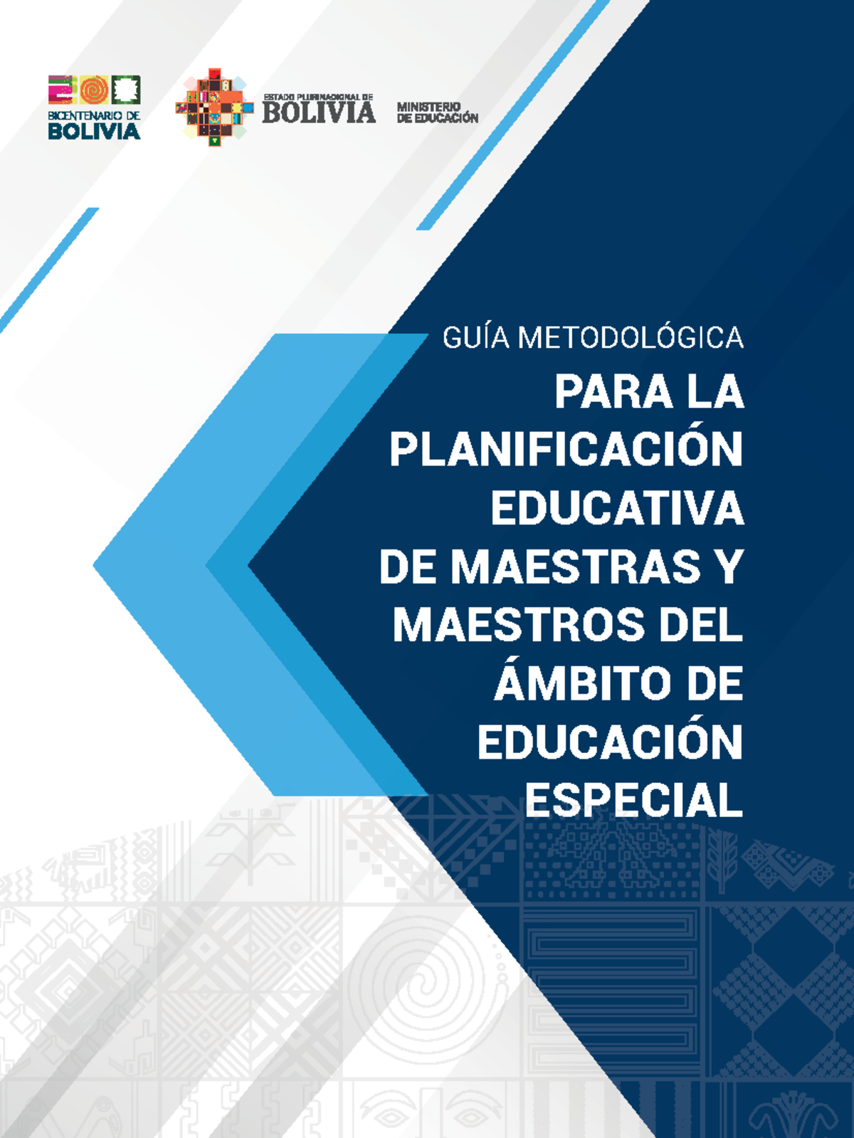 Guia Metodologica para la planificacion - PARA LA PLANIFICACIÓN ...