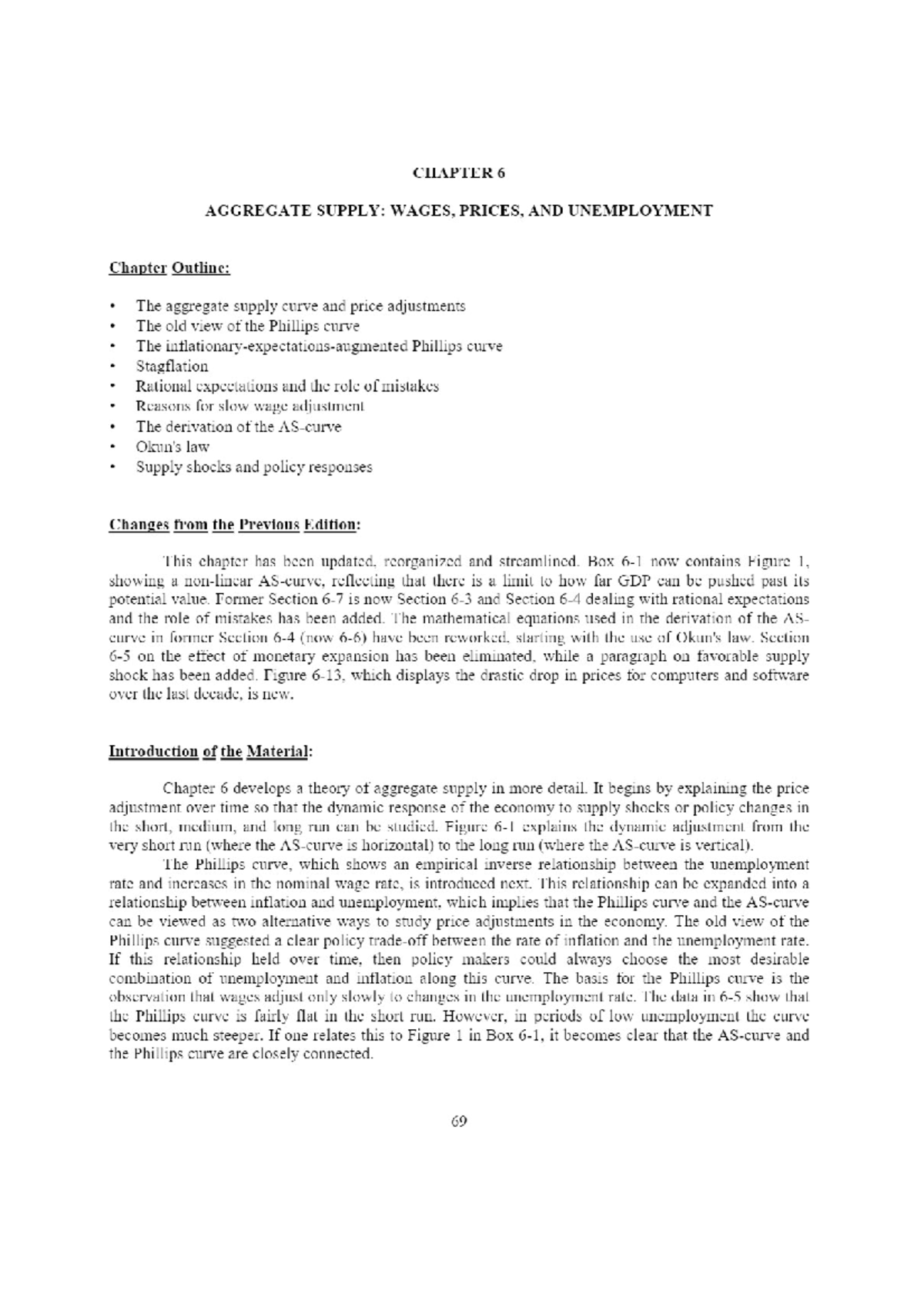 [PDF] Chapter 6 Aggregate Supply Wages, Prices, AND Unemployment - Free ...