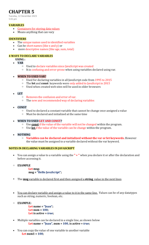 CC-100-Reviewer - REVIEWER - INTRODUCTION TO COMPUTING (CC- 100 ...
