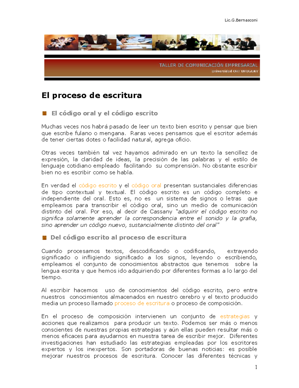 3 El proceso de escritura 08 - - Studocu