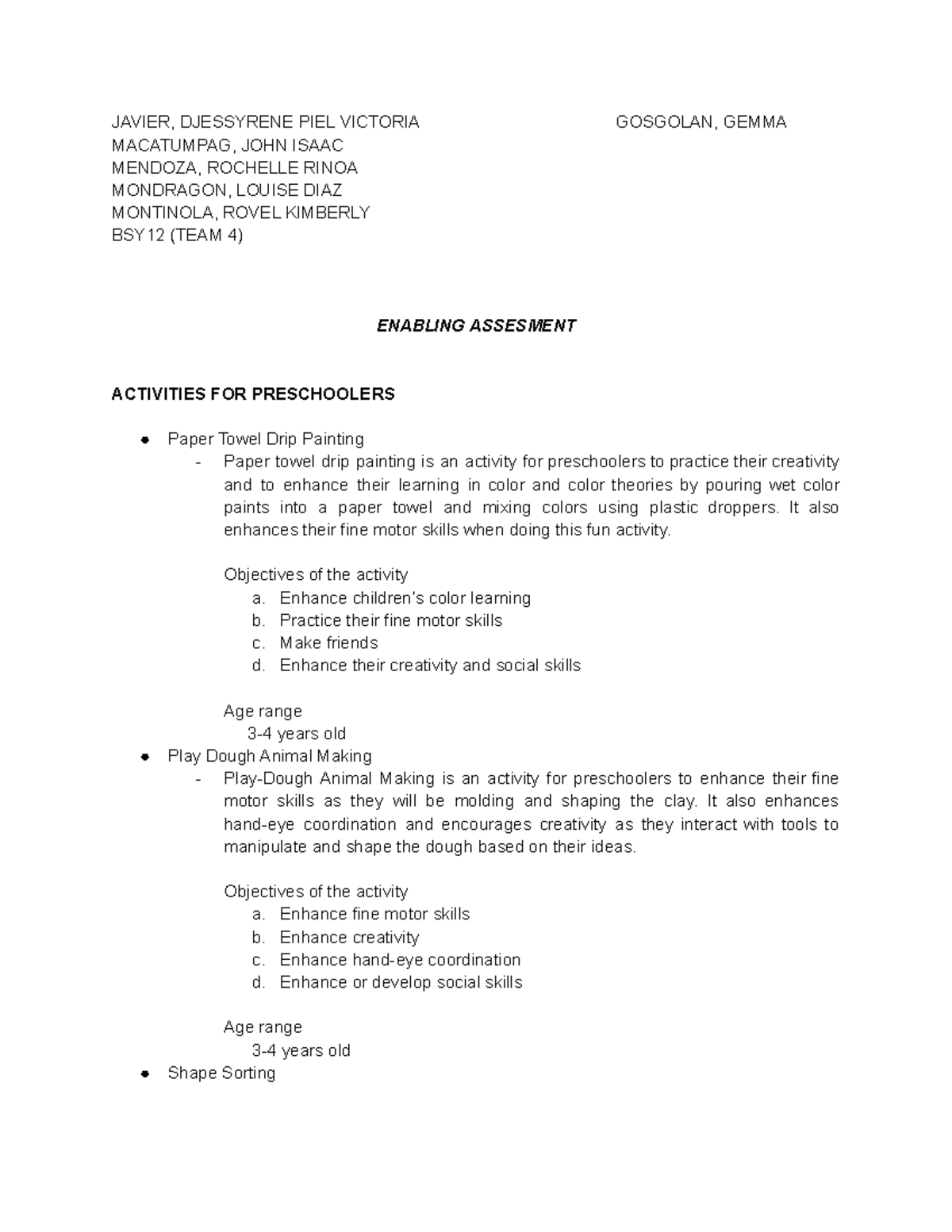 Enabling- Assessment TEAM4 BSY12 - JAVIER, DJESSYRENE PIEL VICTORIA ...