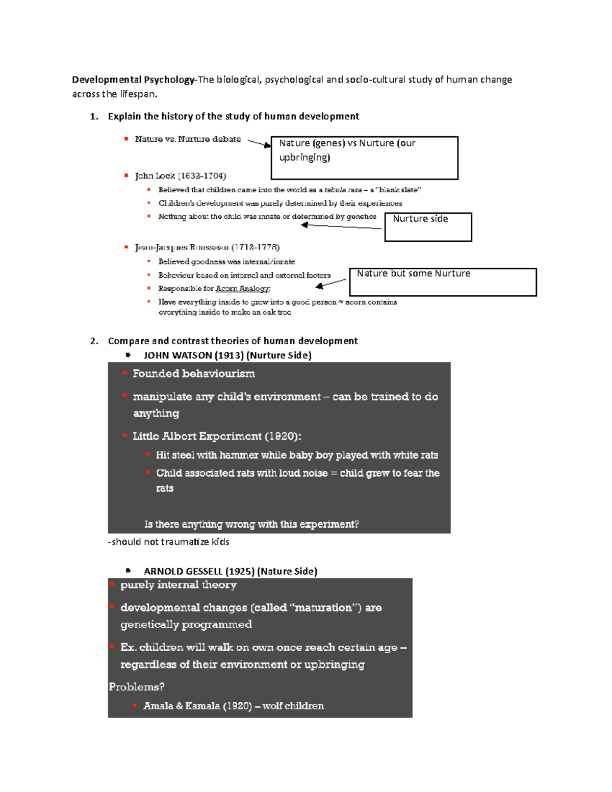 Chapter 1 - powerpoint lecture - Developmental Psychology- The ...