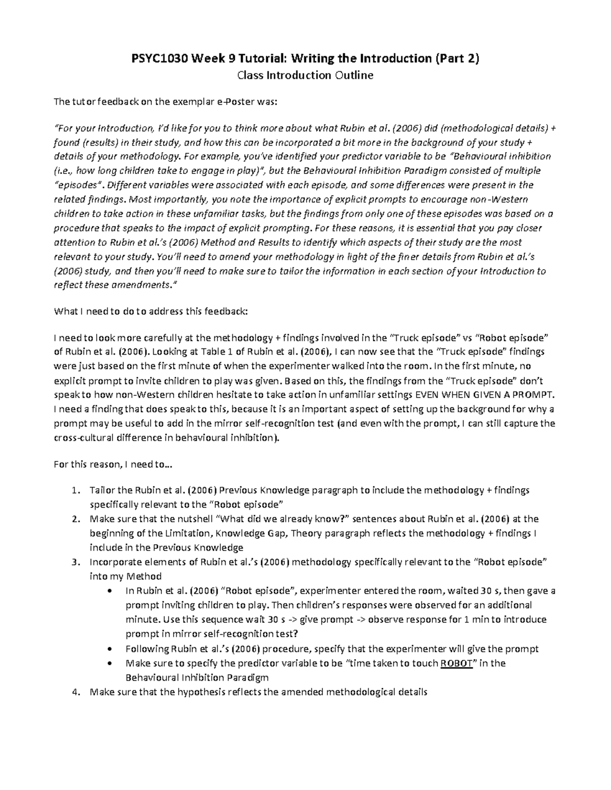 Guide to lab report - Summary Microbiology & Immunology - PSYC1030 Week ...