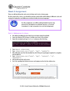 Assignment 1 ITT-111 - ITT-111-Step-by-Step Template Instructions go here with bullets. - Studocu