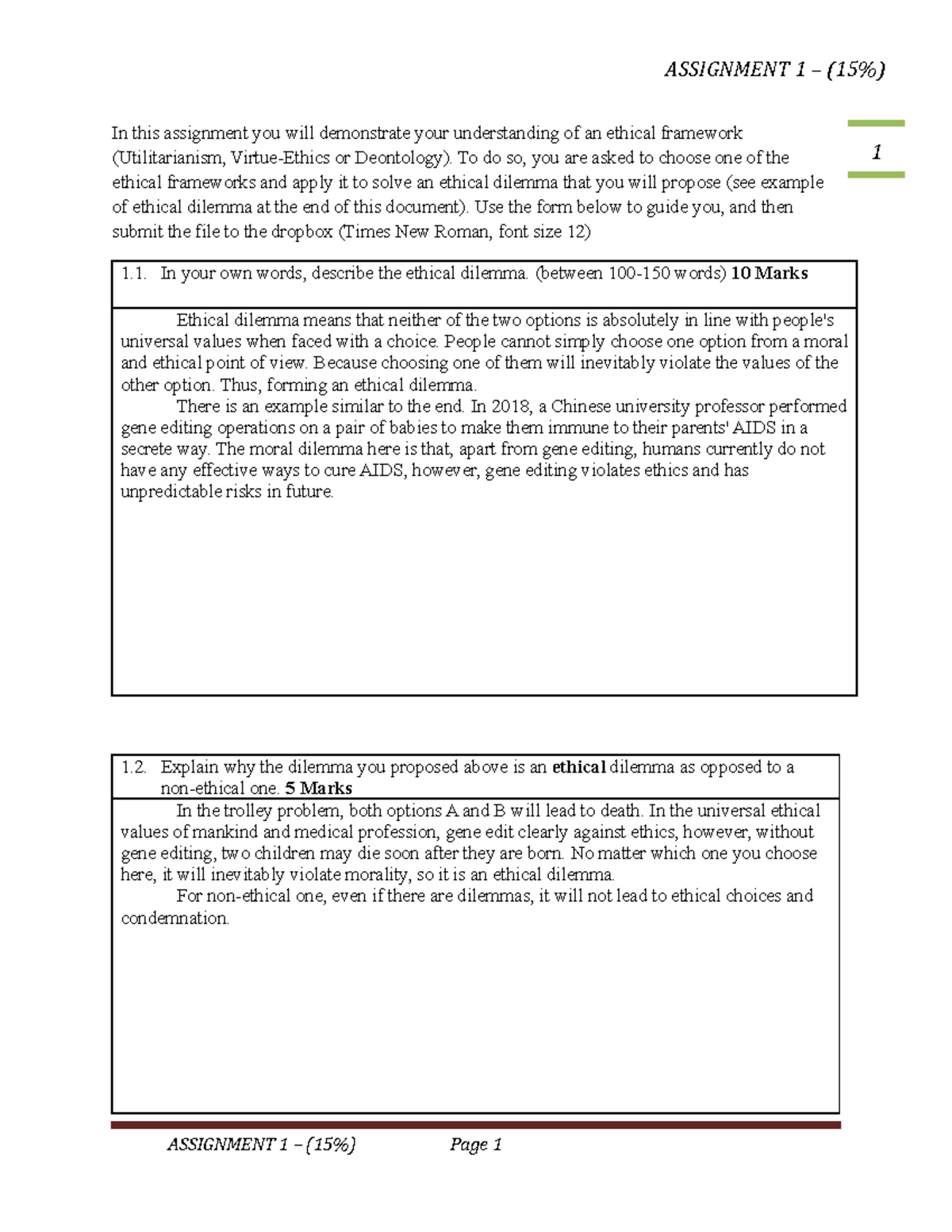 Assignment#1 GNED 212 - First assignment about tech - In this ...