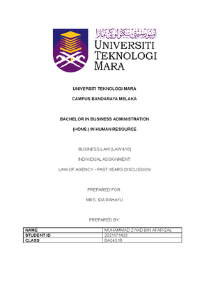 Text article analysis - documents - Business Law - UiTM - Studocu
