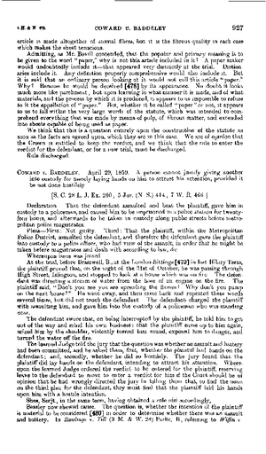 Trespass TO Chattels. ( Detinue and Conversion )docx - TRESPASSES ...