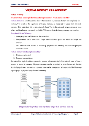 OS Important Questions - Operating System Services: User - Operating ...