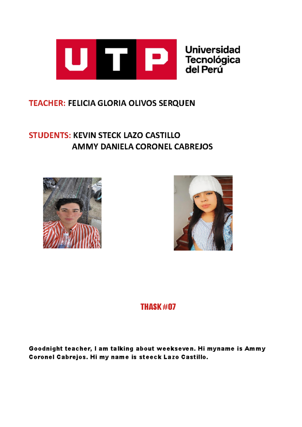 Task N°7 Ammy Cabrejos Steeck Lazo - Física de los Cuerpos Rígidos ...