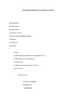 Question Bank For Algorithm - Discuss about the correctness of ...