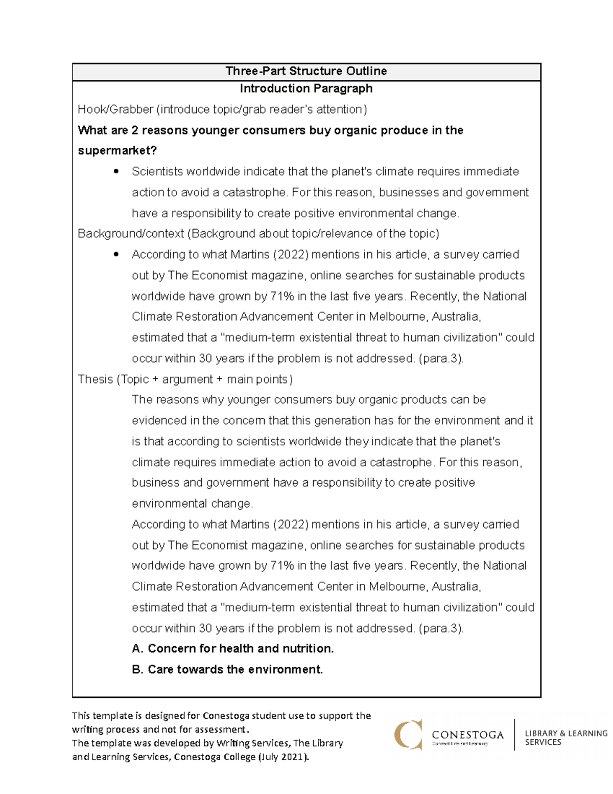 Assignment week 11 - Research Project Detailed Outline - Three-Part ...