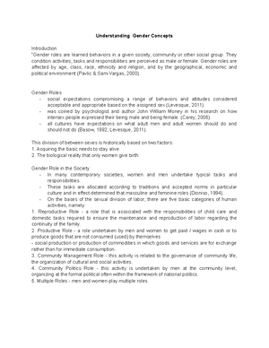 Global Gender Issues - GLOBAL GENDER ISSUES GENDER AND HUMAN RIGHTS ...