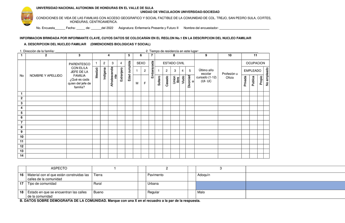Cuestionario ASIS - Trabajo de ASIS - UNIVERSIDAD NACIONAL AUTONOMA DE ...