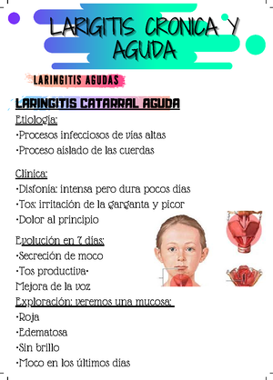 Laringitis crónica y aguda - LARIGITIS CRONICA YLARIGITIS CRONICA ...
