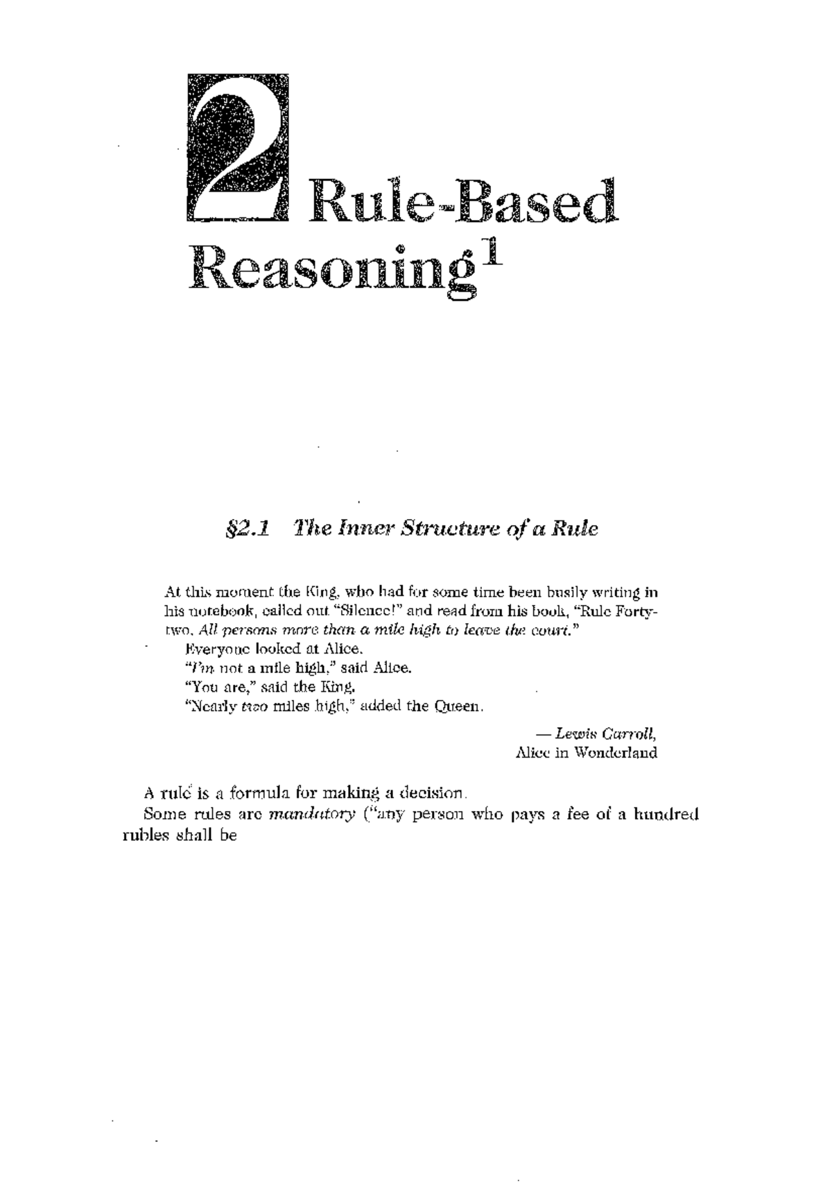 202007 19 T223430 law100 chapter 2 rule-based reasoning - Rule-Bas d ...