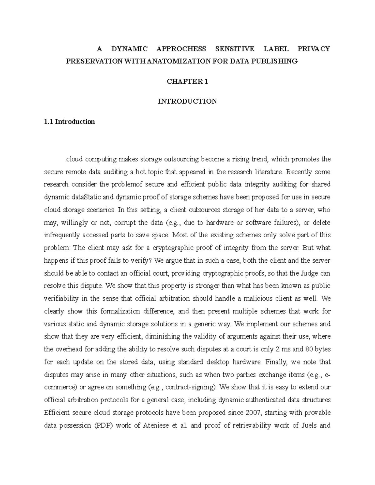 Sensitive Label Privacy Preservation with - A DYNAMIC APPROCHESS SENSITIVE LABEL PRIVACY - Studocu