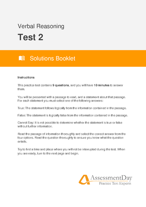 Verbal Reasoning Test1 Questions - Verbal Reasoning Test 1 Instructions ...