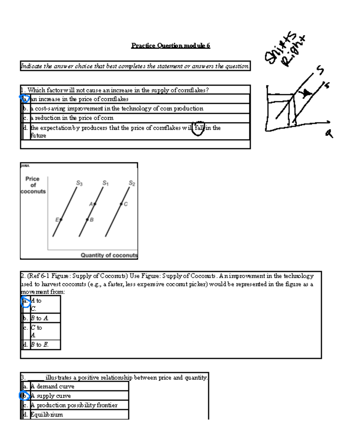 Practice Question module 6 Question - Practice Question module 6 ...