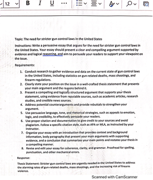 Writing prep - Studocu