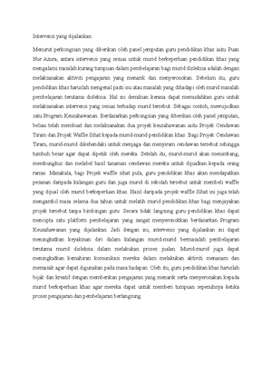 Penulisan Ilmiah - KPP3014 – PEMBELAJARAN DAN PERKEMBANGAN PELAJAR ...